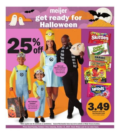 Meijer Halloween Ad Oct 06 – Oct 12, 2024