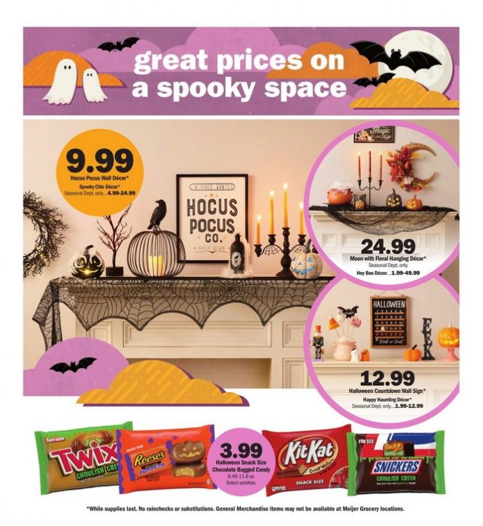 Meijer Halloween Ad Oct 06 – Oct 12, 2024
