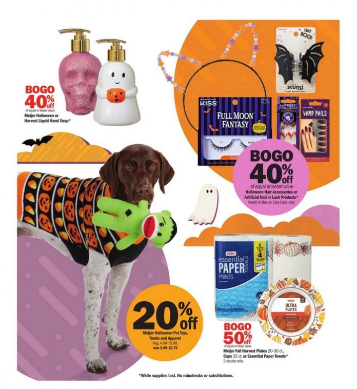 Meijer Halloween Ad Oct 06 – Oct 12, 2024