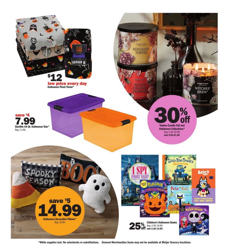 Meijer Halloween Ad Oct 20 – Oct 26, 2024