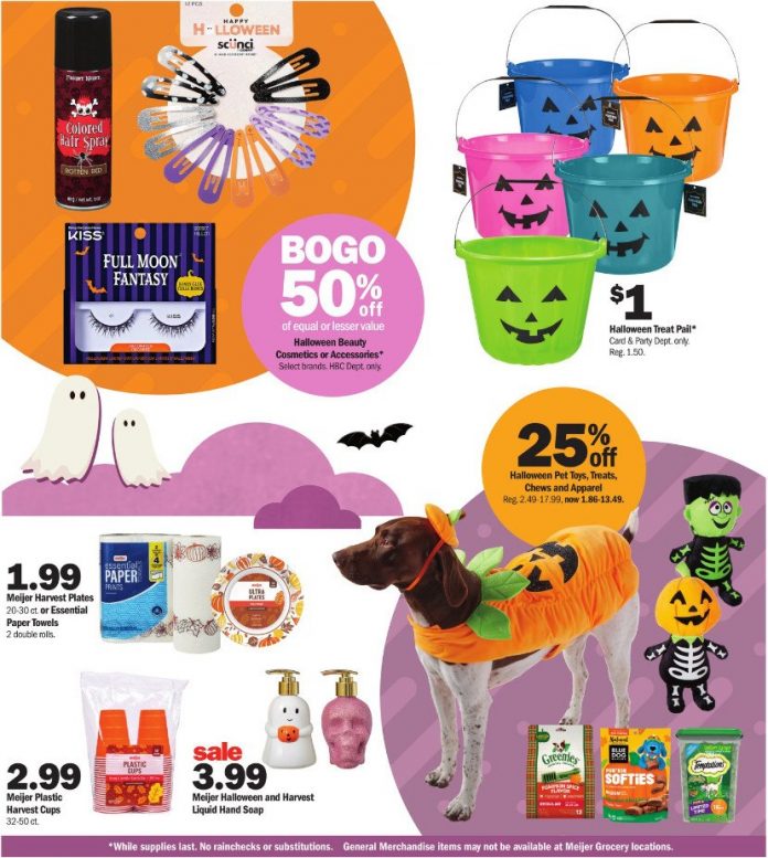 Meijer Halloween Ad Oct 27 – Oct 31, 2024
