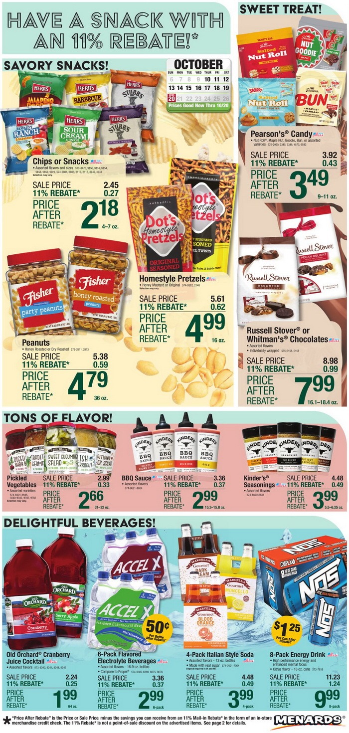 Menards Home Essentials Ad Oct 10 – Oct 20, 2024