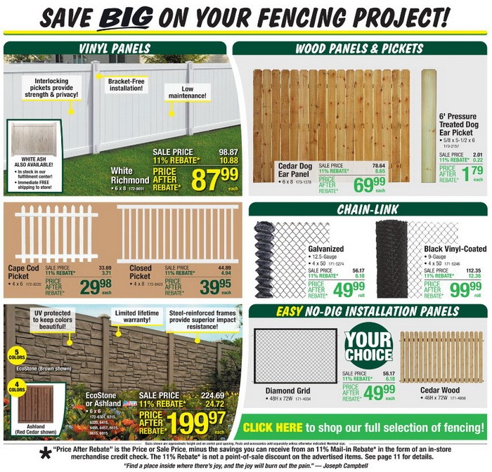Menards Weekly Ad Oct 10 – Oct 20, 2024 (Halloween Promotion Included)