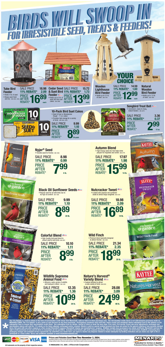 Menards Home Essentials Ad Oct 24 – Nov 03, 2024