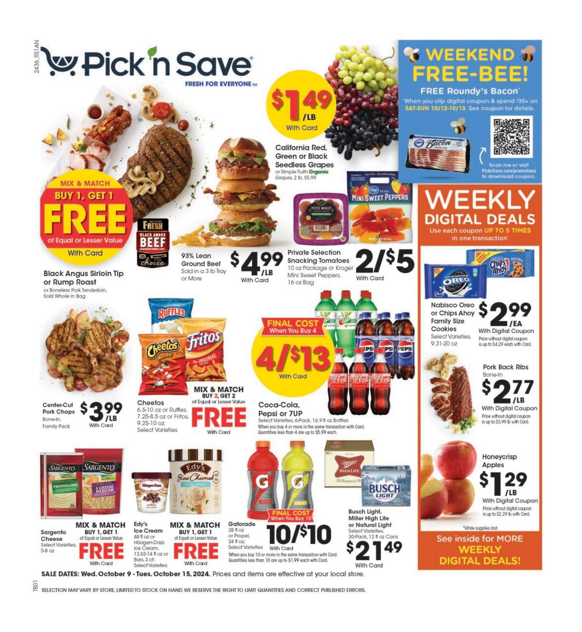 Pick 'n Save Weekly Ad Oct 09 – Oct 15, 2024