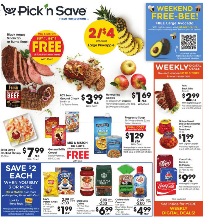 Pick 'n Save Weekly Ad Oct 30 – Nov 05, 2024