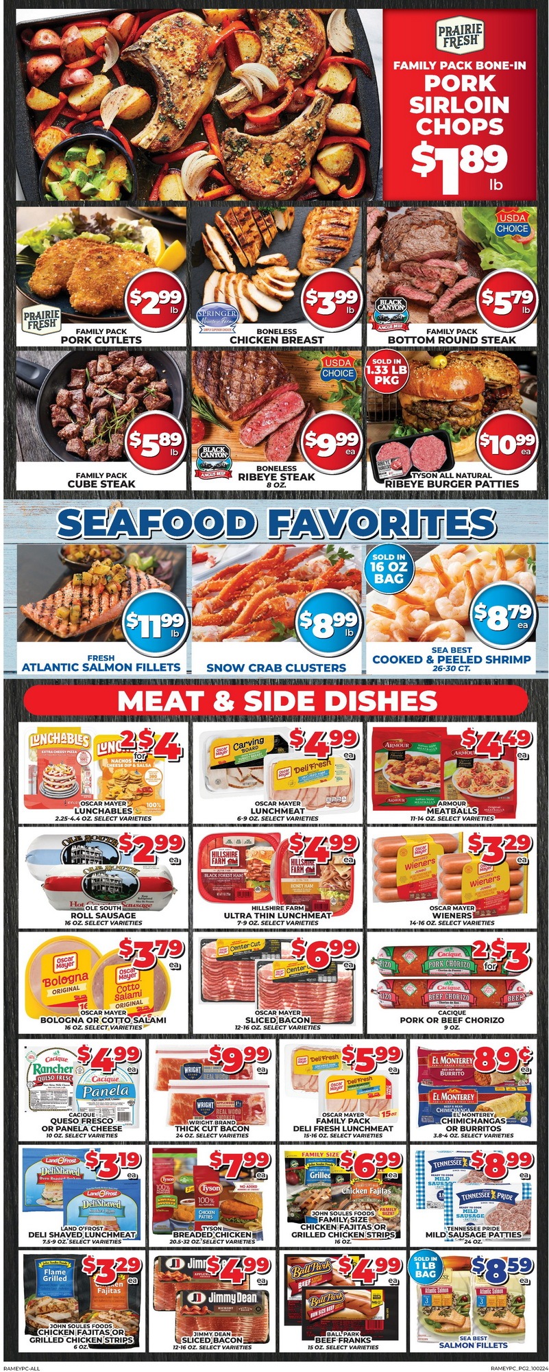 Price Cutter Weekly Ad Oct 02 – Oct 08, 2024