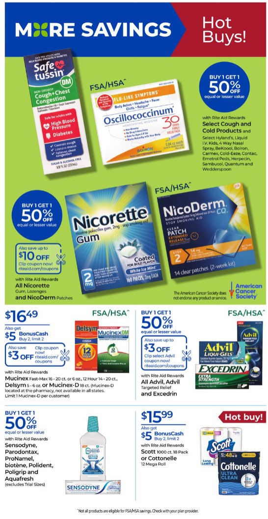 Rite Aid Weekly Ad Nov 03 – Nov 09 2024