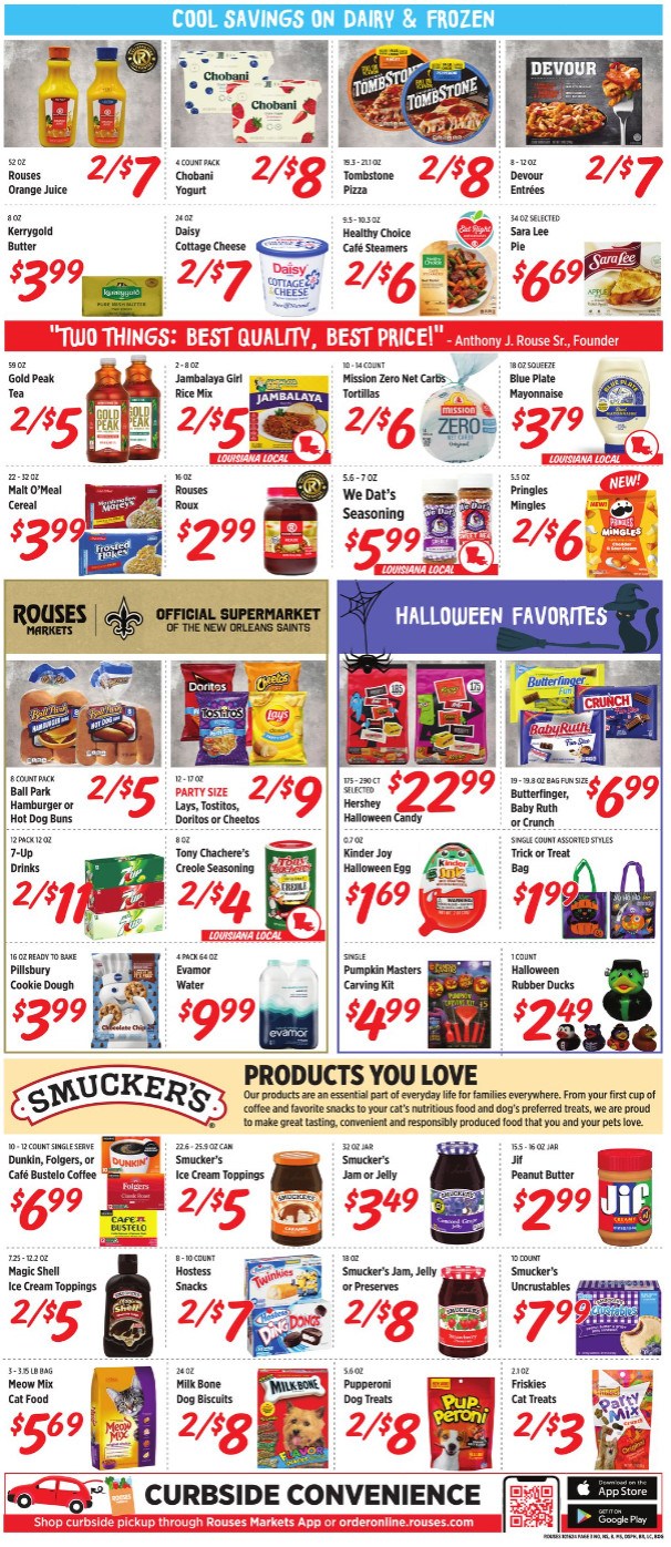 Rouses Weekly Ad Oct 16 – Oct 23, 2024 (Halloween Promotion Included)