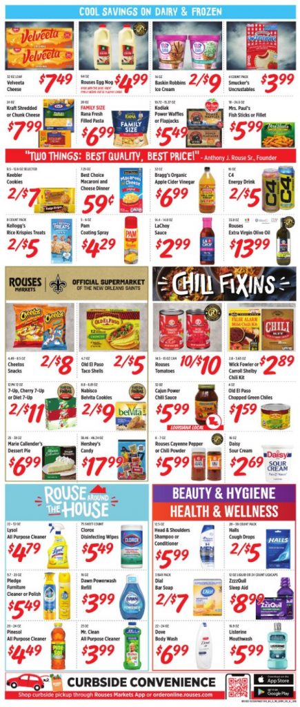Rouses Weekly Ad Oct 23 – Oct 30, 2024 (Halloween Promotion Included)