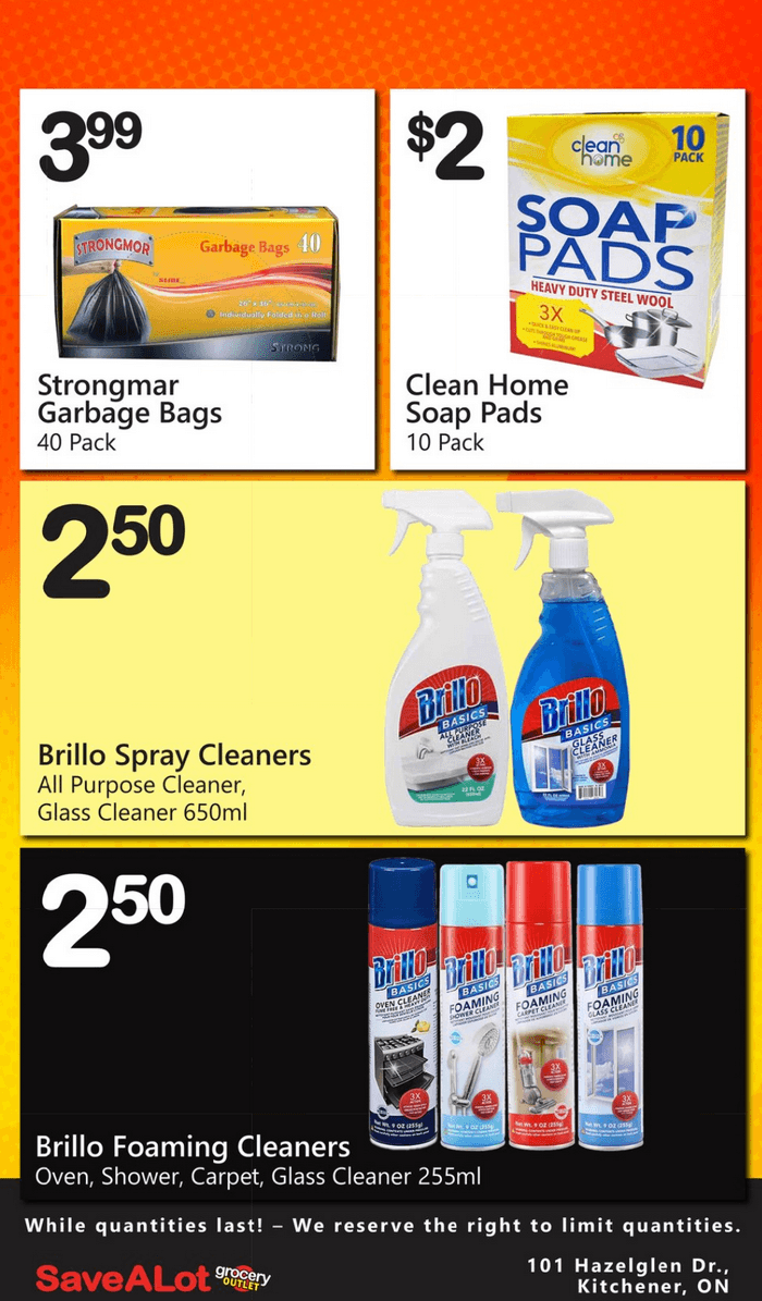 Save A Lot Weekly Ad Oct 03 – Oct 09, 2024