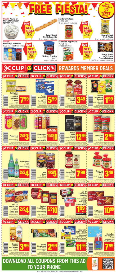 Save Mart Supermarkets Weekly Ad Oct 23 – Oct 29, 2024 (Halloween ...