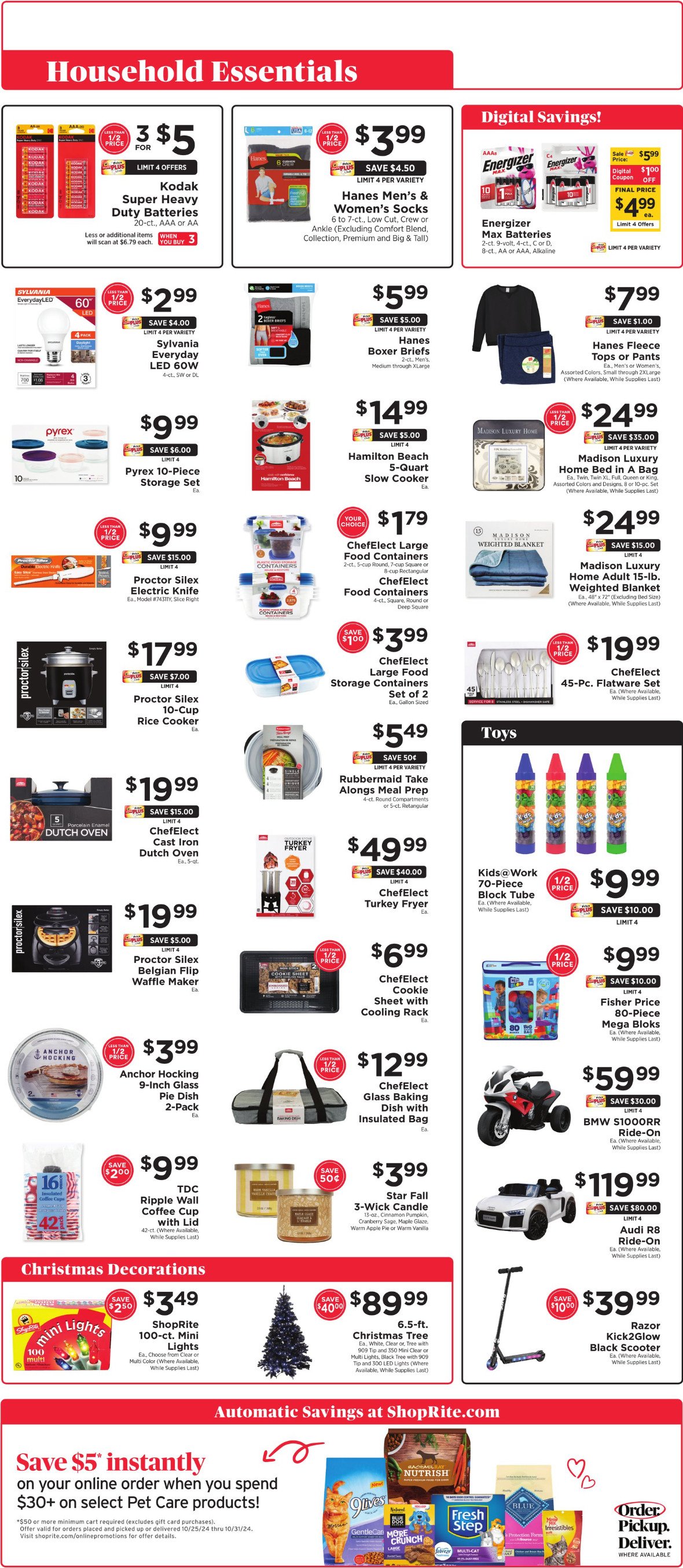 Shoprite Weekly Ad Oct 25 Oct 31 2024 Halloween Promotion Included