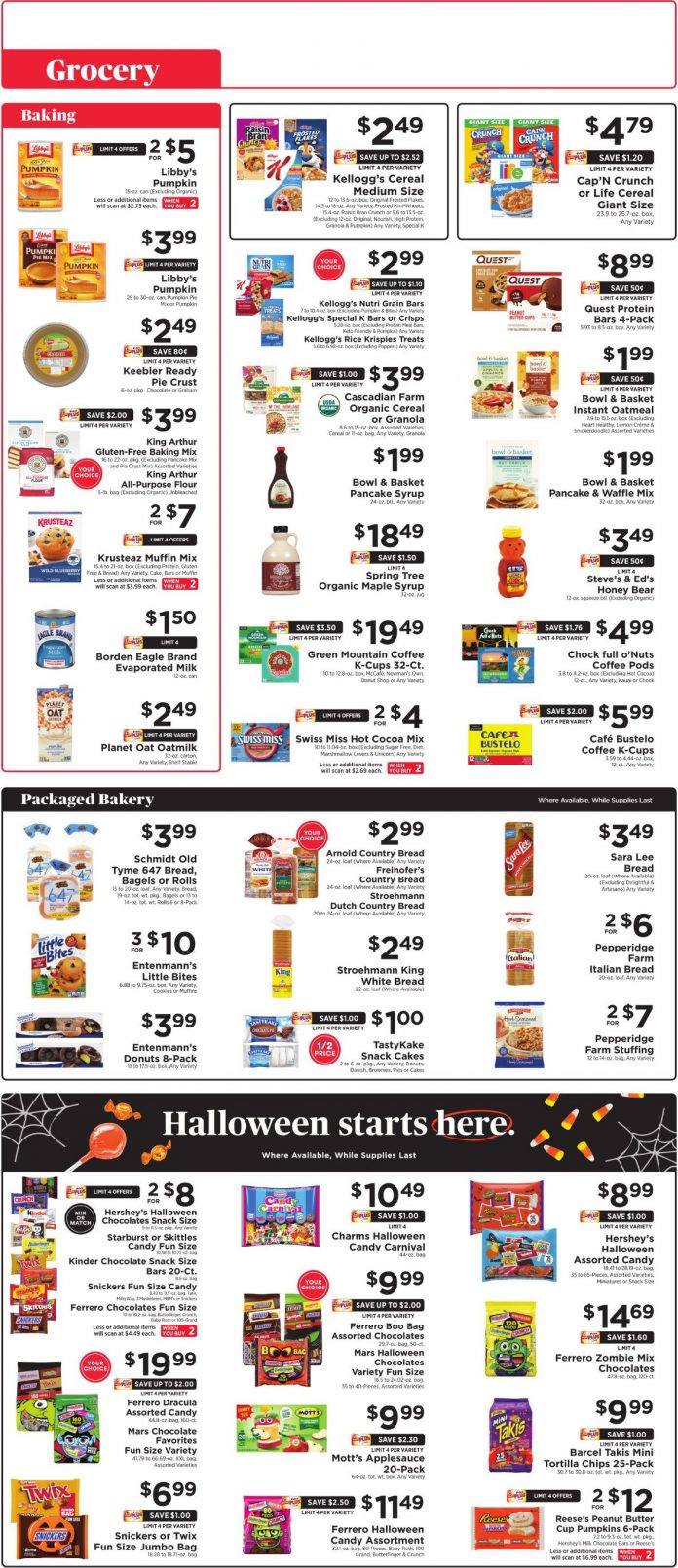 ShopRite Weekly Ad Oct 25 – Oct 31, 2024 (Halloween Promotion Included)