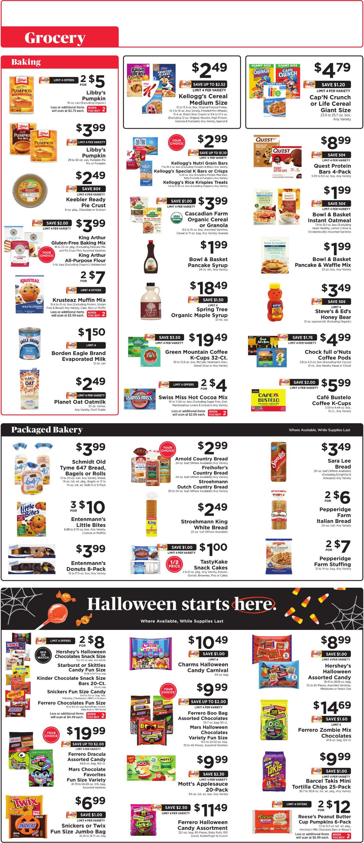 ShopRite Weekly Ad Oct 25 – Oct 31, 2024 (Halloween Promotion Included)