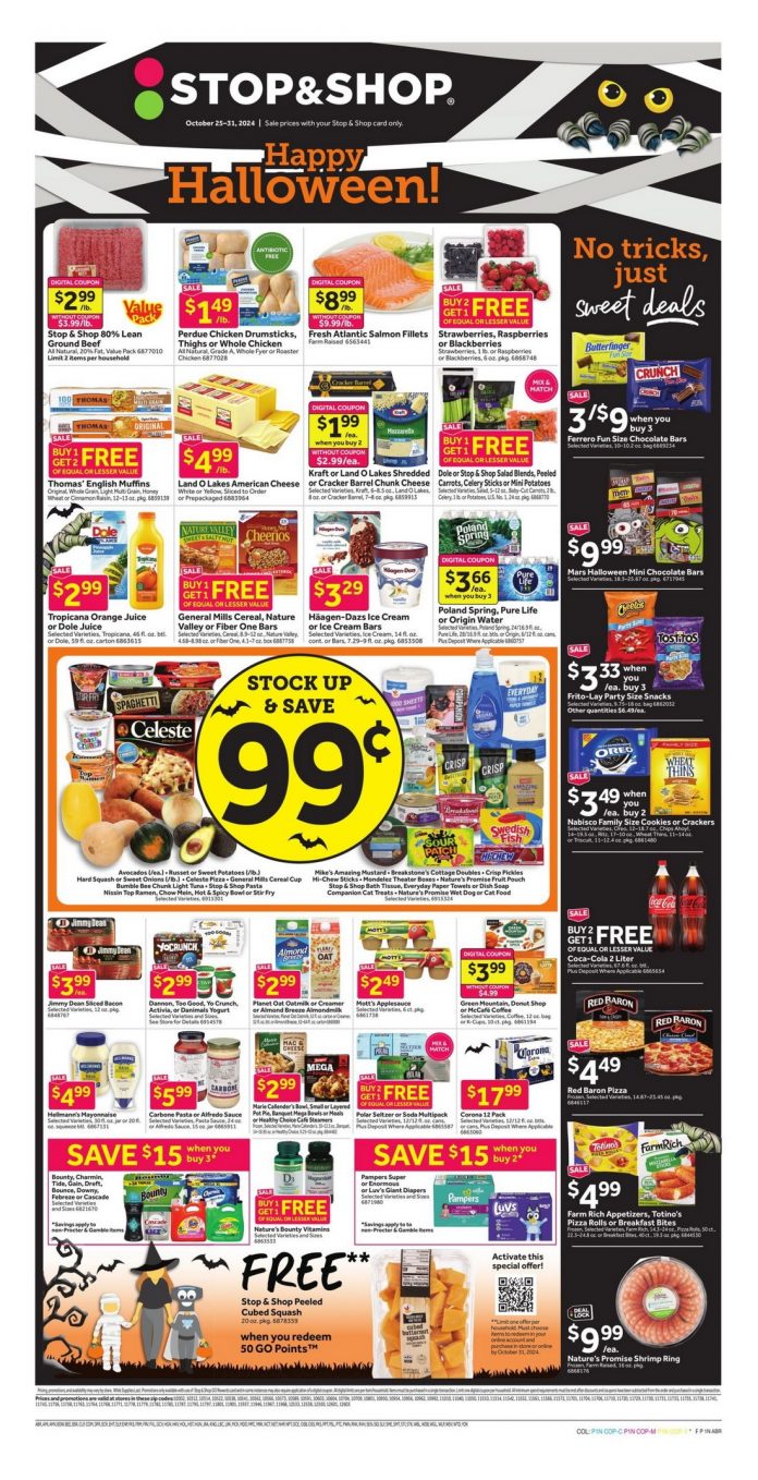 Stop & Shop Weekly Ad Oct 25 – Oct 31, 2024 (Halloween Promotion Included)