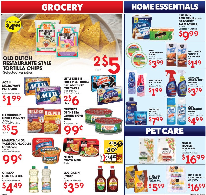 Sunshine Foods Weekly Ad Oct 30 – Nov 05, 2024