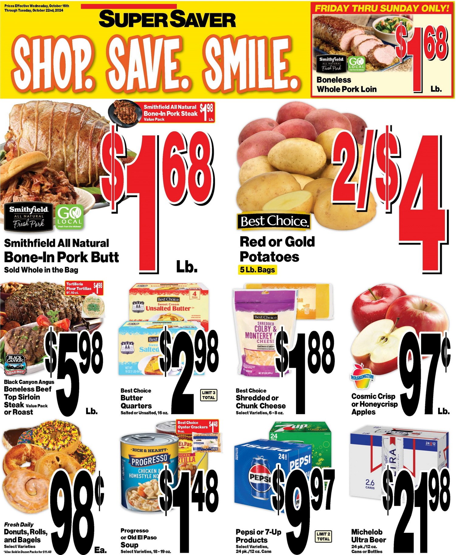 Super Saver Weekly Ad Oct 16 – Oct 22, 2024