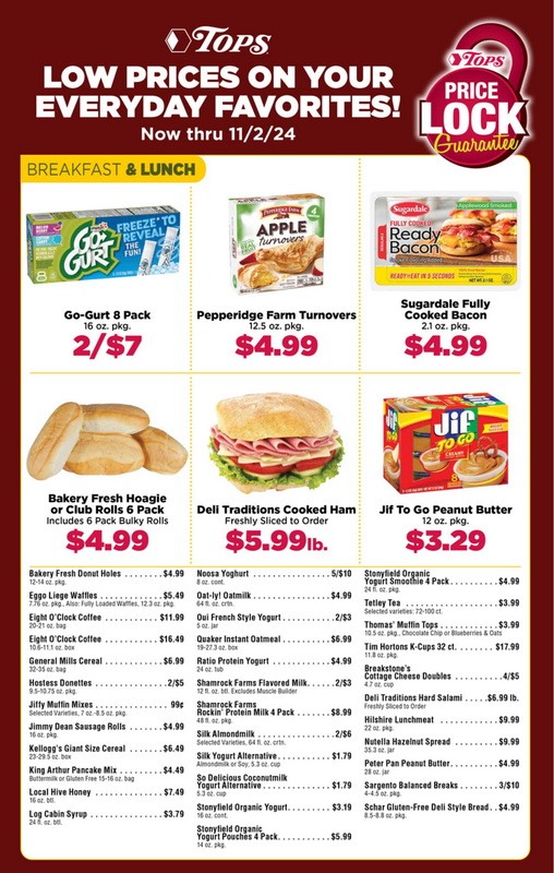 Tops Weekly Ad Oct 13 – Oct 19, 2024 (Halloween Promotion Included)
