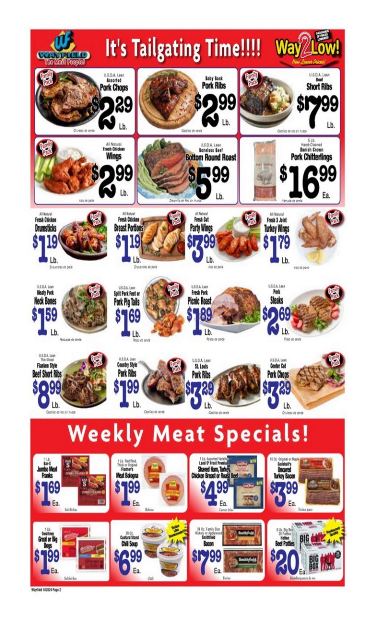 Wayfield Foods Weekly Ad Oct 28 – Nov 03, 2024