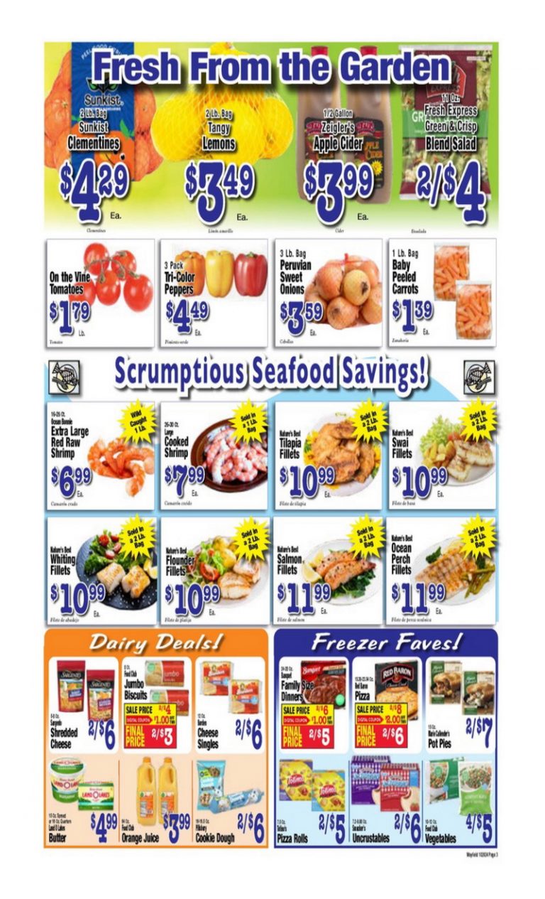 Wayfield Foods Weekly Ad Oct 28 – Nov 03, 2024