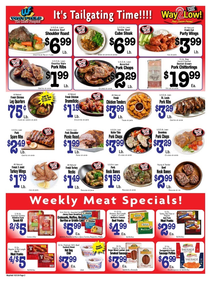Wayfield Foods Weekly Ad Oct 21 – Oct 27, 2024