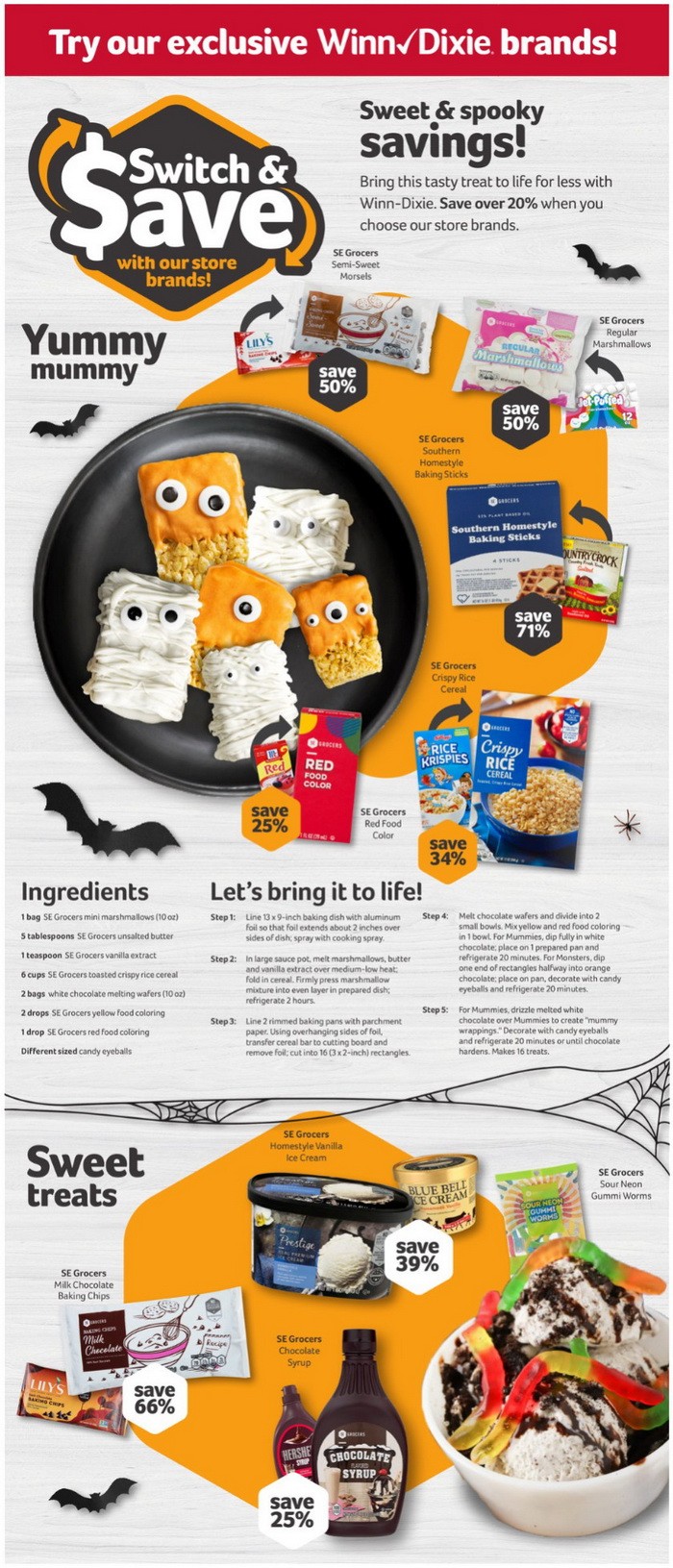 Winn-Dixie Weekly Ad Oct 23 – Oct 29, 2024 (Halloween Promotion Included)