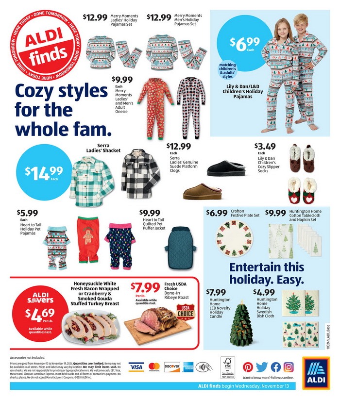 ALDI In-Store Ad Sneak Peak Nov 13 – Nov 19, 2024