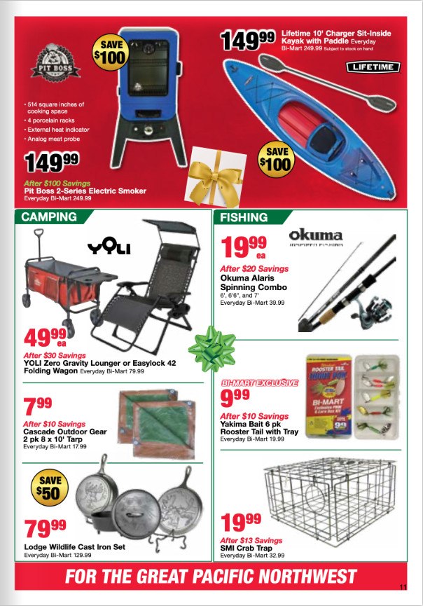Bi-Mart Black Friday Ad Nov 26 – Dec 02, 2024