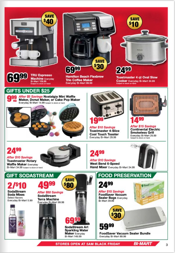 Bi-Mart Black Friday Ad Nov 26 – Dec 02, 2024
