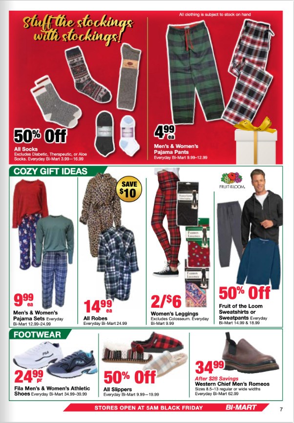 Bi-Mart Black Friday Ad Nov 26 – Dec 02, 2024