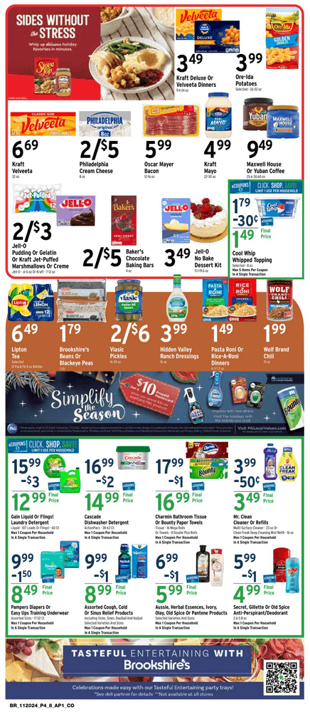 Brookshire's Weekly Ad Nov 20 – Nov 28, 2024 (Thanksgiving Promotion Inlcuded)