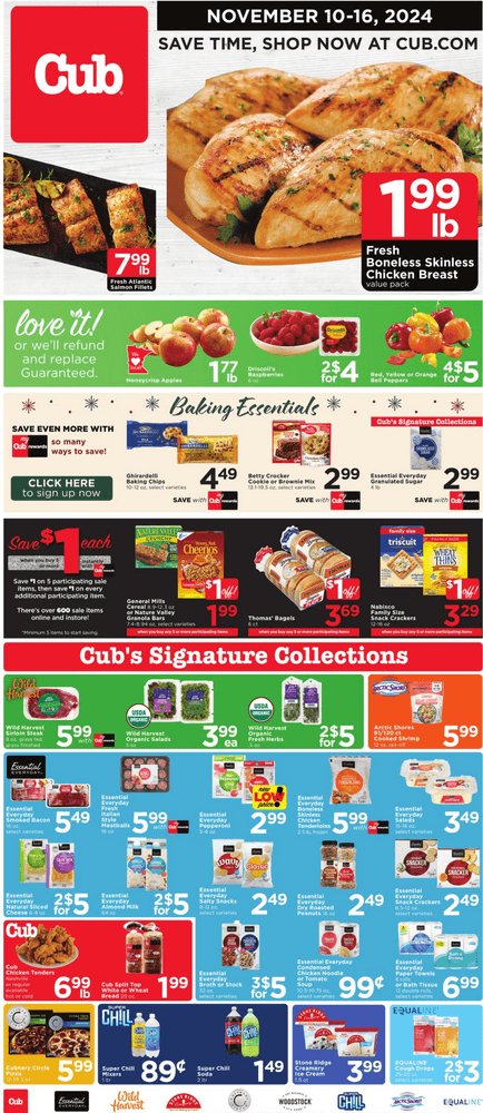 Cub Foods Weekly Ad Nov 10 – Nov 16, 2024