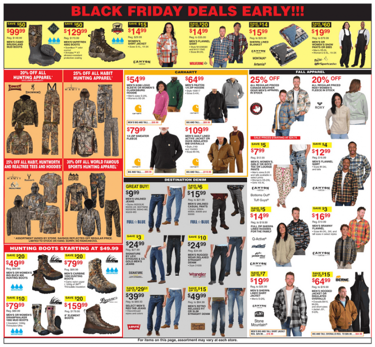 Dunham's Sports Weekly Ad Nov 02 – Nov 07, 2024 (Black Friday Promotion Included)