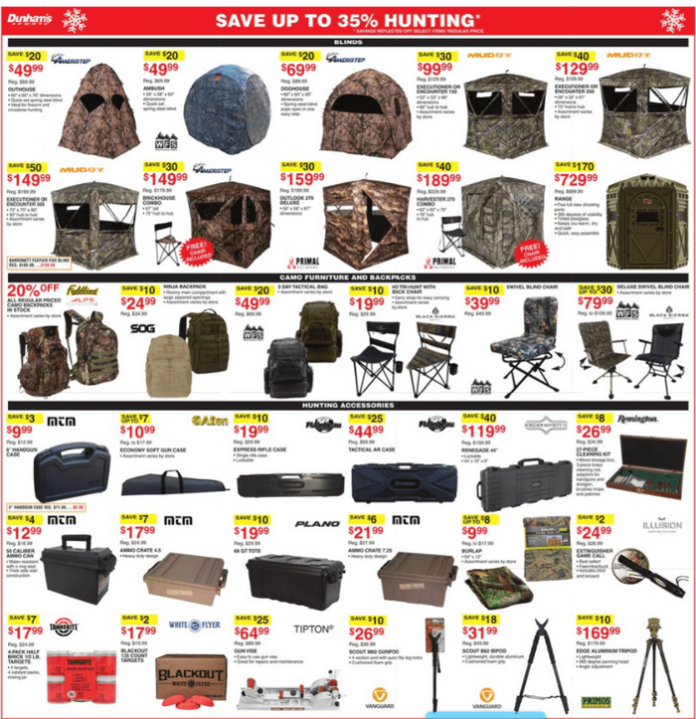 Dunham's Sports Black Friday Pre-Sale Ad Nov 23 – Nov 27, 2024