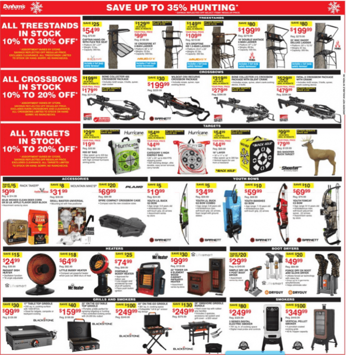 Dunham's Sports Black Friday Pre-Sale Ad Nov 23 – Nov 27, 2024