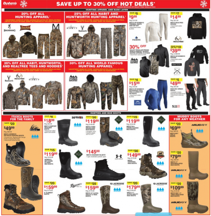 Dunham's Sports Black Friday Pre-Sale Ad Nov 23 – Nov 27, 2024