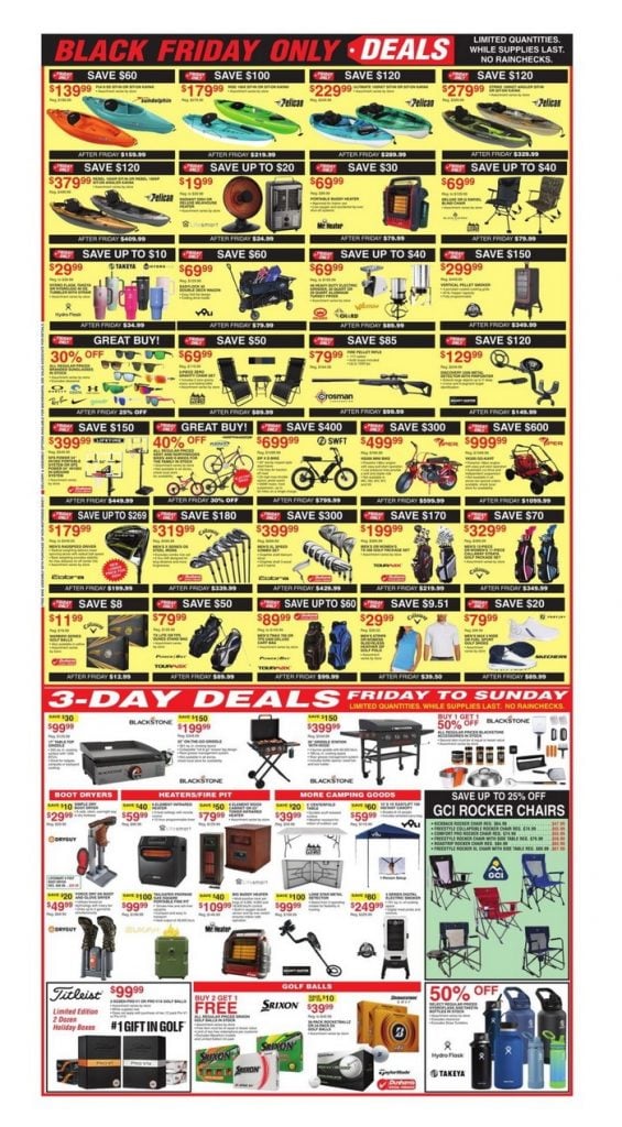 Dunham's Sports Black Friday Ad Nov 29 – Dec 01, 2024