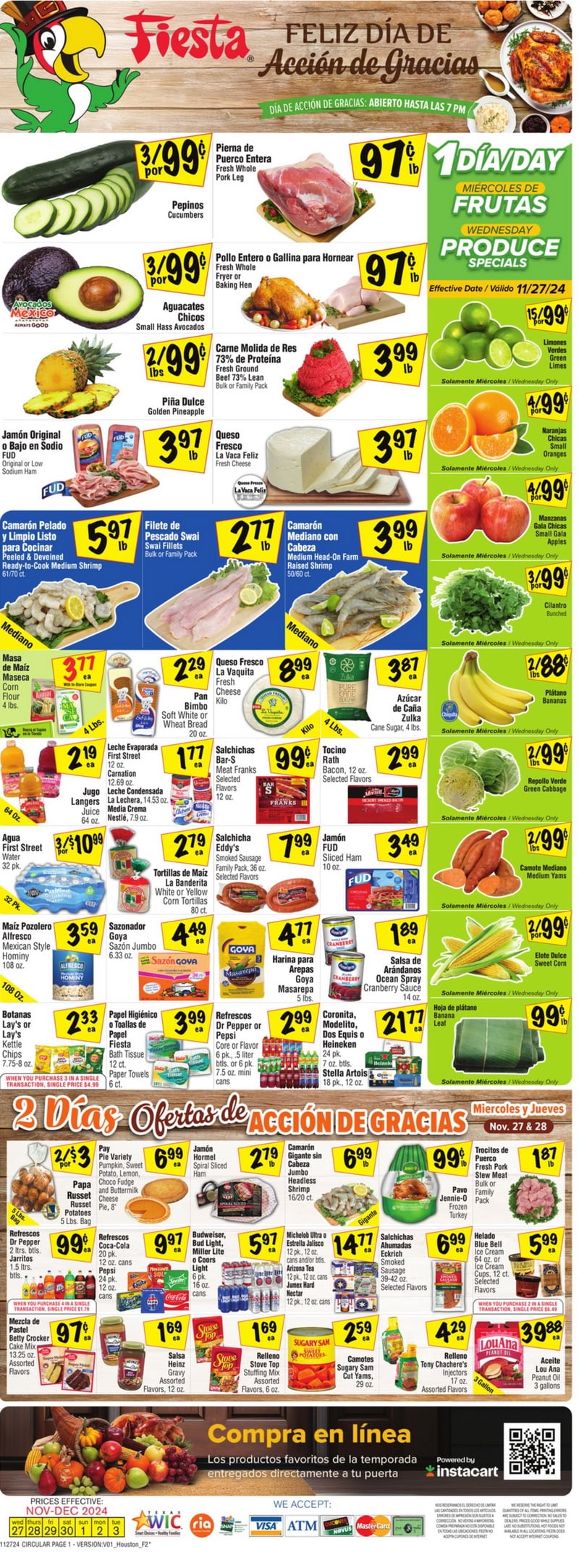 Fiesta Mart Weekly Ad Nov 27 – Dec 03, 2024