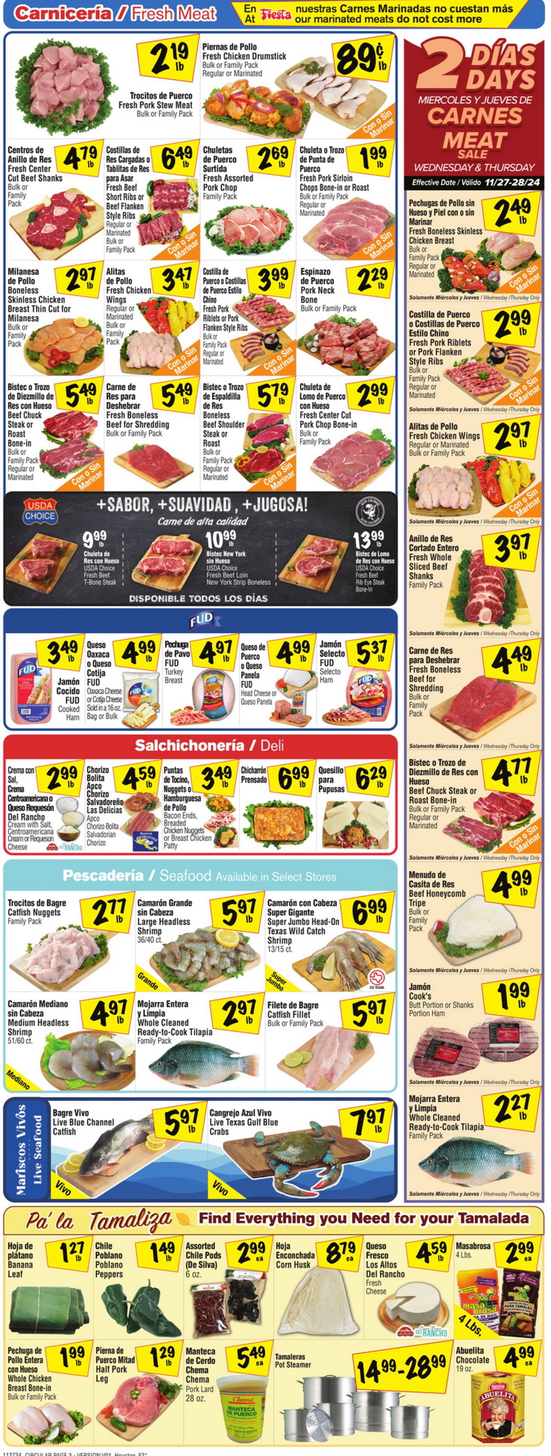 Fiesta Mart Weekly Ad Nov 27 – Dec 03, 2024