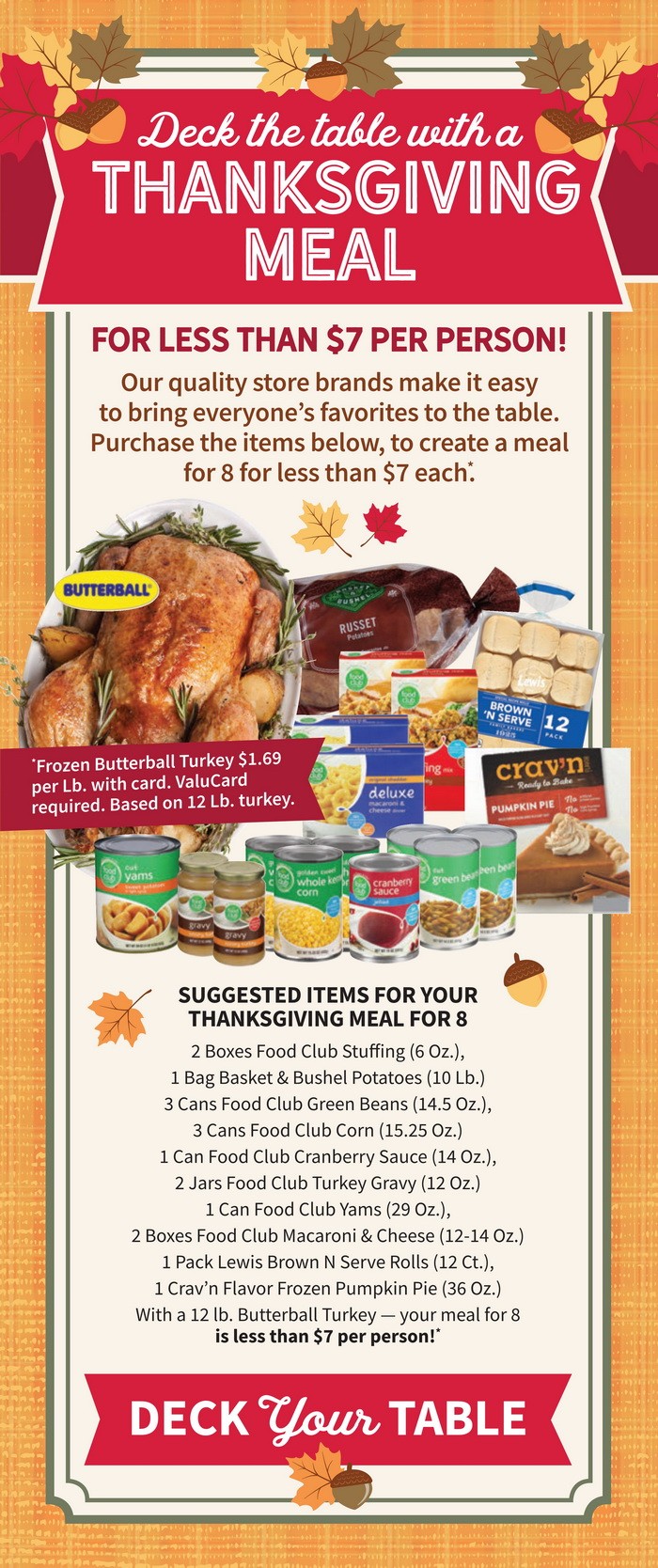 Food City Weekly Ad Nov 13 – Nov 19, 2024 (Thanksgiving Promotion Included)