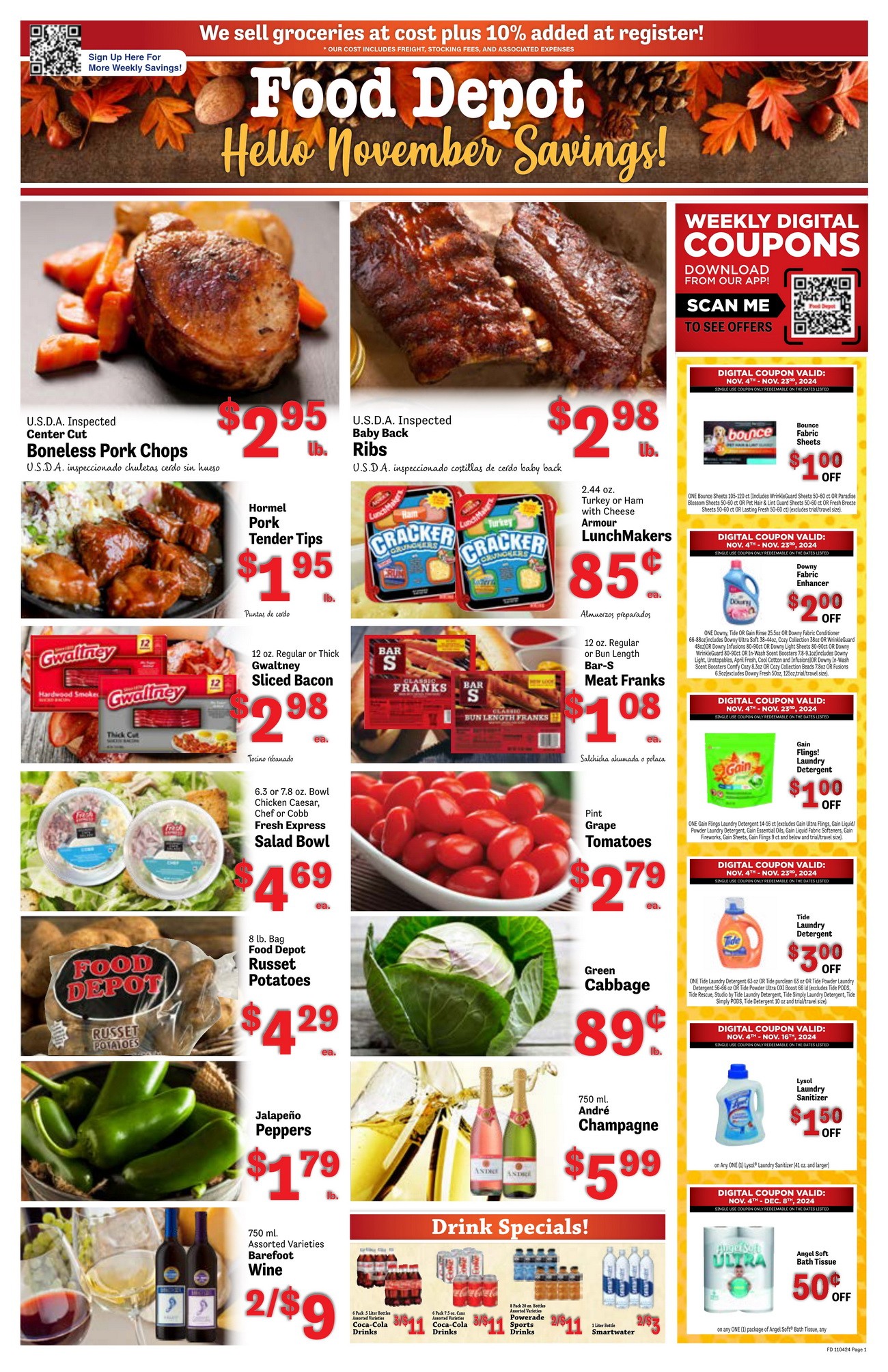Food Depot Weekly Ad Nov 04 – Nov 10, 2024
