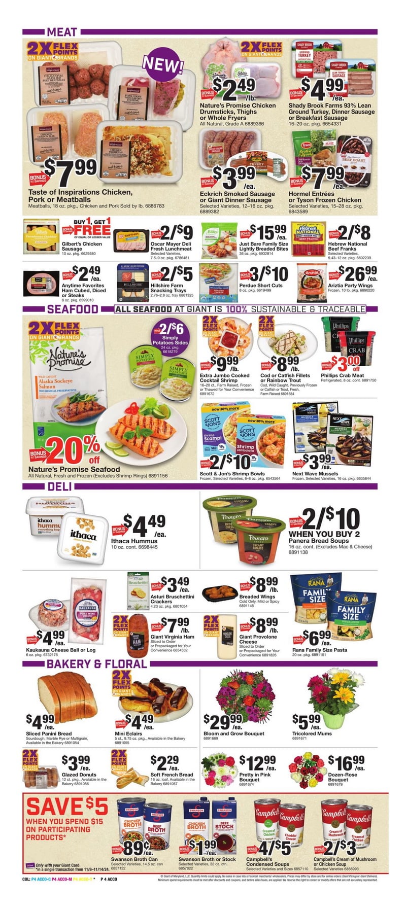 Giant Food Weekly Ad Nov 08 – Nov 14, 2024