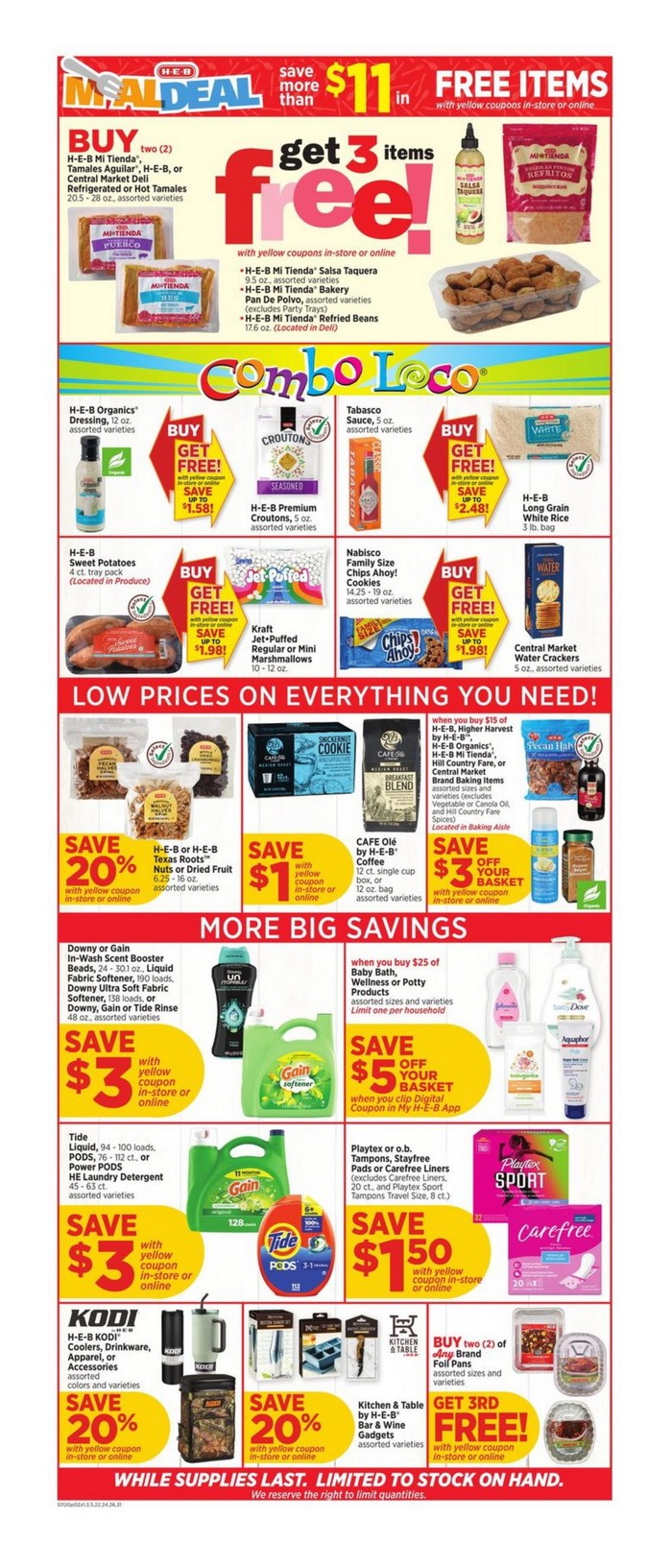 HEB Weekly Ad Nov 20 – Nov 28, 2024 (Thanksgiving Promotion Included)