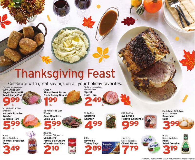 Hannaford Weekly Ad Nov 24 – Nov 30, 2024 (Thanksgiving Day Promotion ...