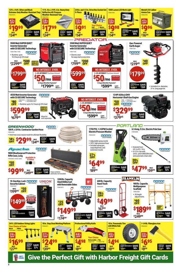 Harbor Freight Black Friday Sale Nov 25 – Dec 02, 2024