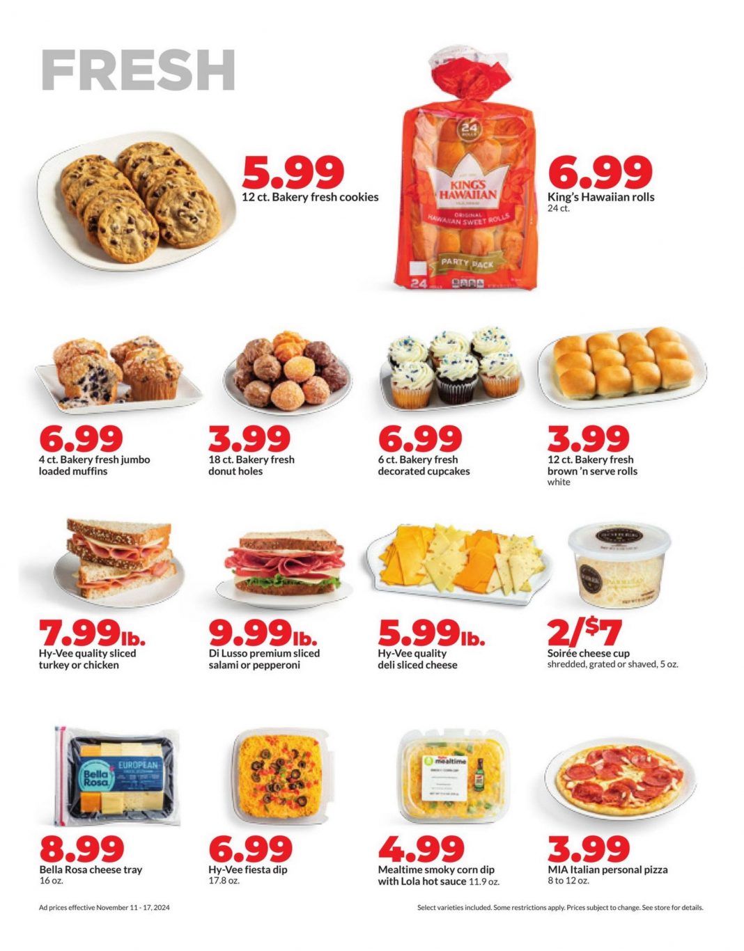 Hy-Vee Weekly Ad Nov 11 – Nov 17, 2024 (Thanksgiving Day Promotion ...