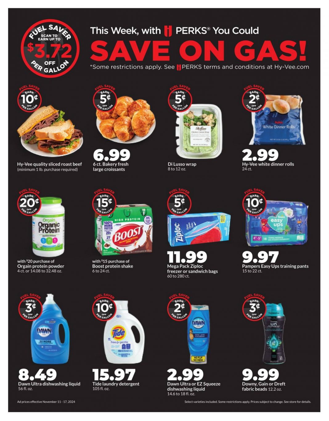 Hy-Vee Weekly Ad Nov 11 – Nov 17, 2024 (Thanksgiving Day Promotion ...