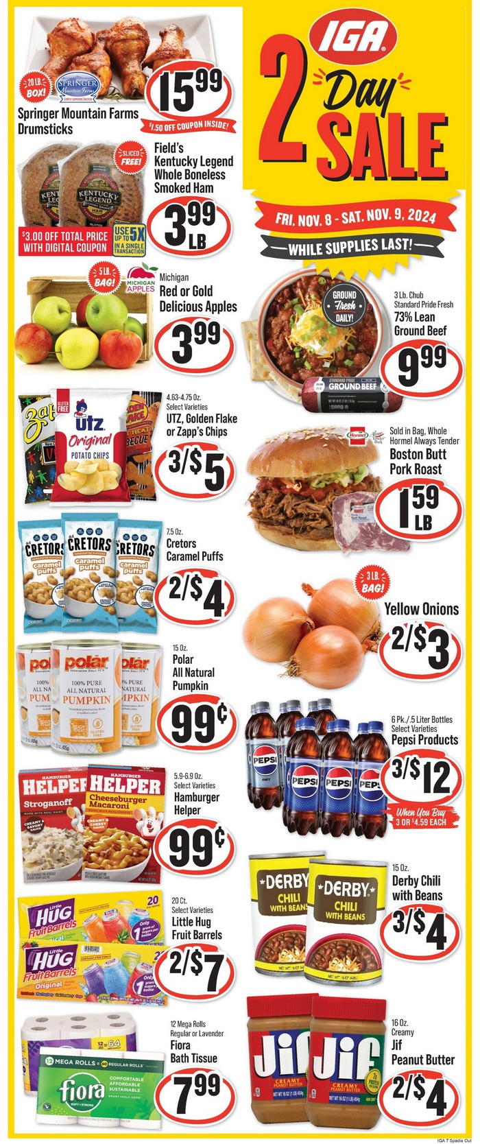 IGA Weekly Ad Nov 06 – Nov 12, 2024