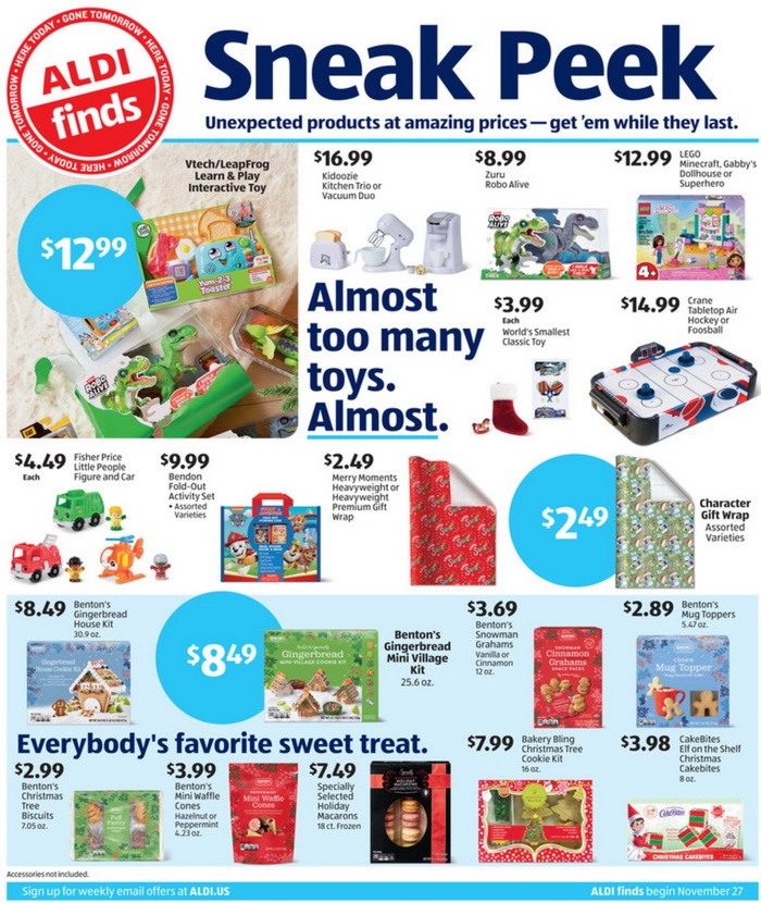 ALDI In-Store Ad Sneak Peek Nov 27 – Dec 03, 2024